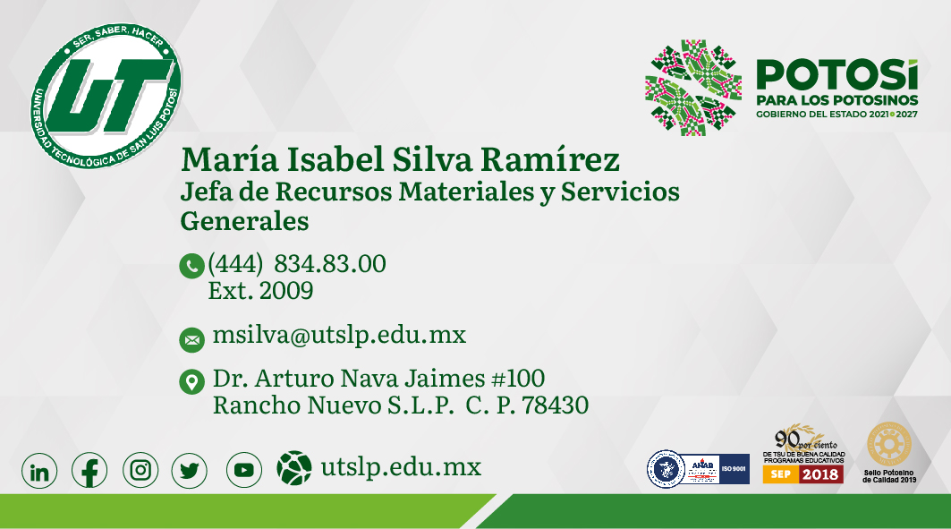 Directorio | Universidad Tecnológica de San Luis Potosí